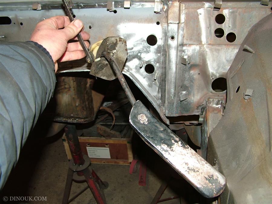 24 hundred. Fiat Dino Spider #726 restoration.